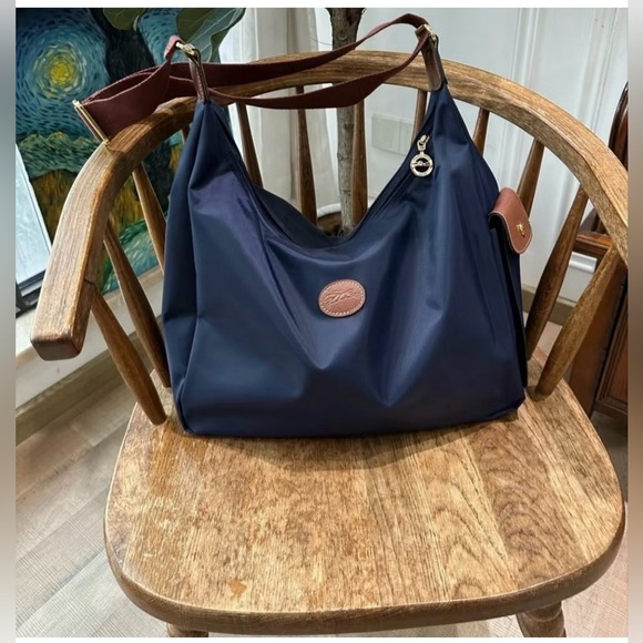 Longchamp | Bags | Longchamp Large Le Pliage Convertible Hobo Travel ...